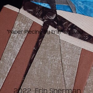 Pileated Woodpecker Paper Piecing Pattern - Etsy