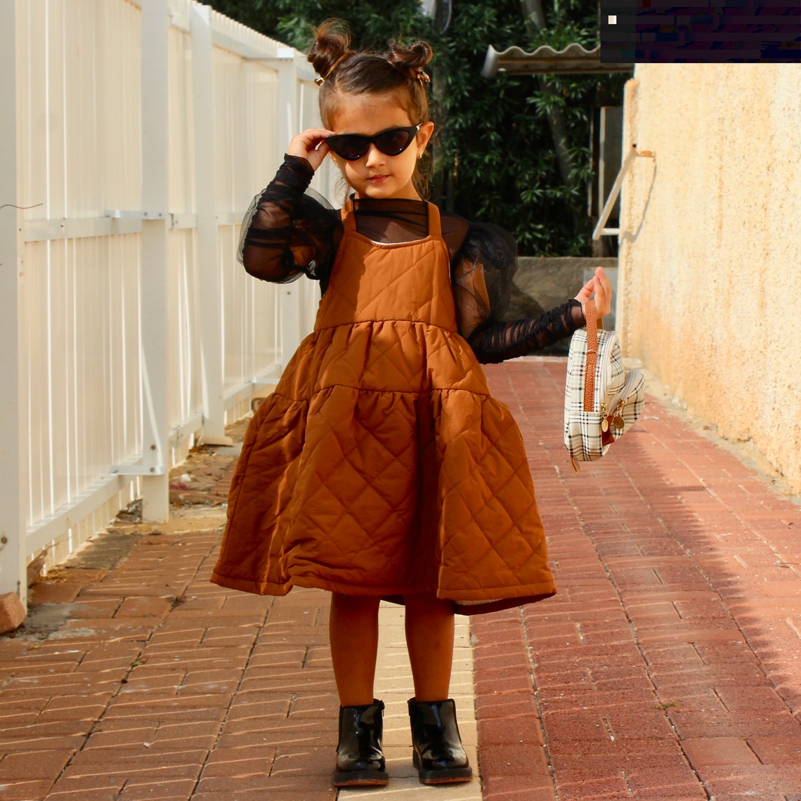 Quilted Wide Dress - Etsy