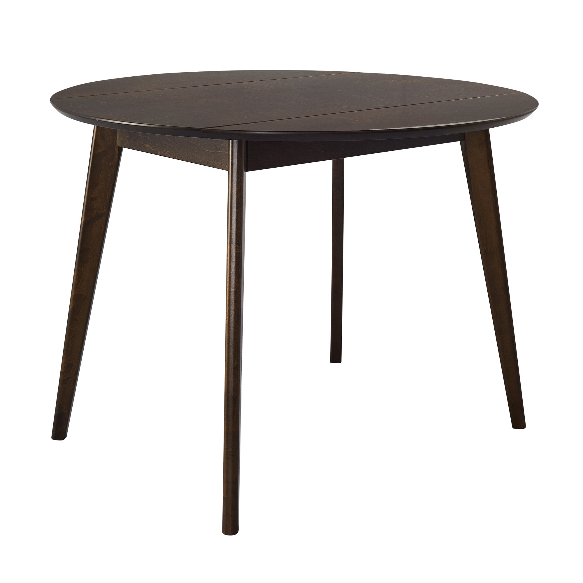 Orion Drop Leaf 40-inch Round Dining Table / True Scandinavian ...
