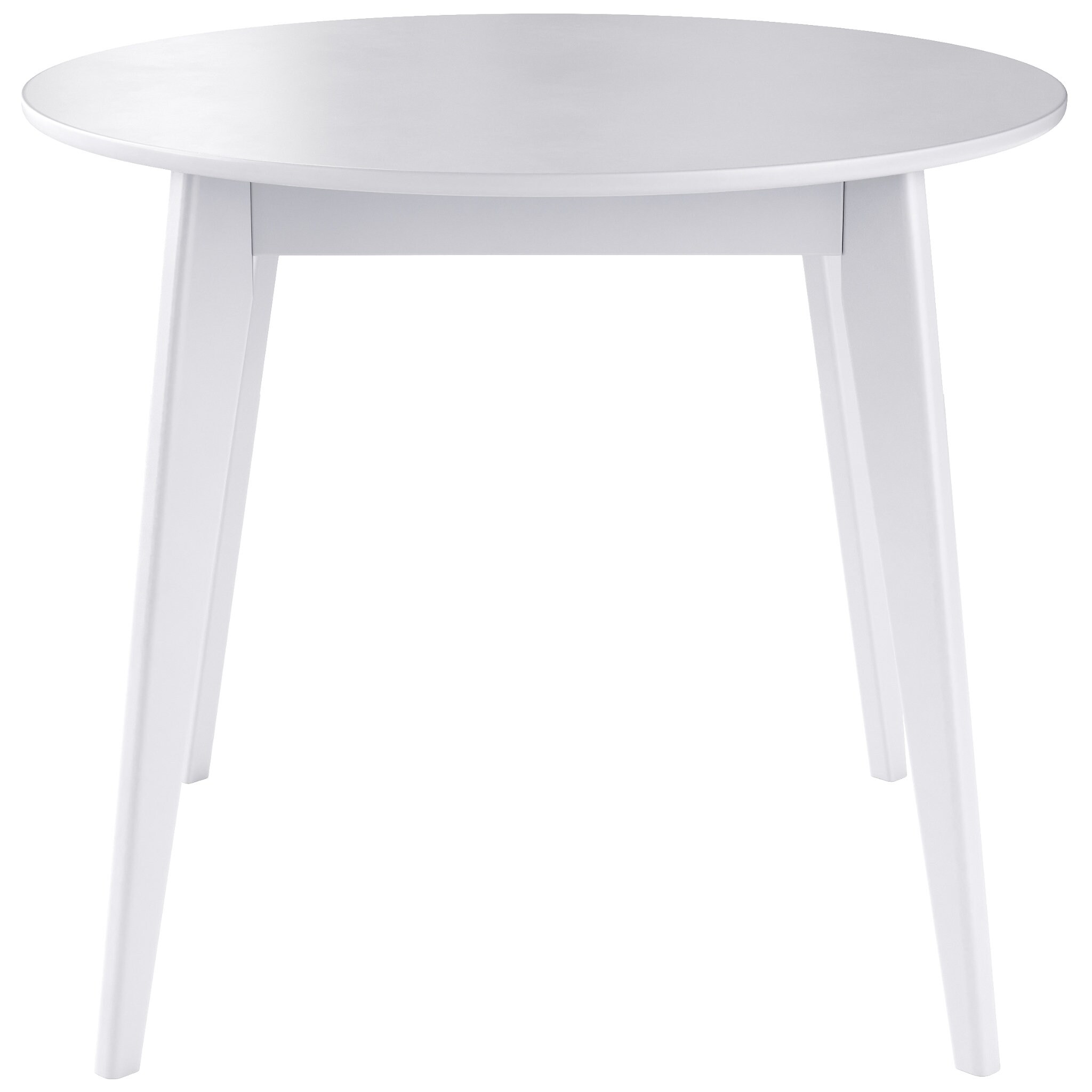 Orion 35 Inch Round Dining Table / True Scandinavian Contemporary From ...