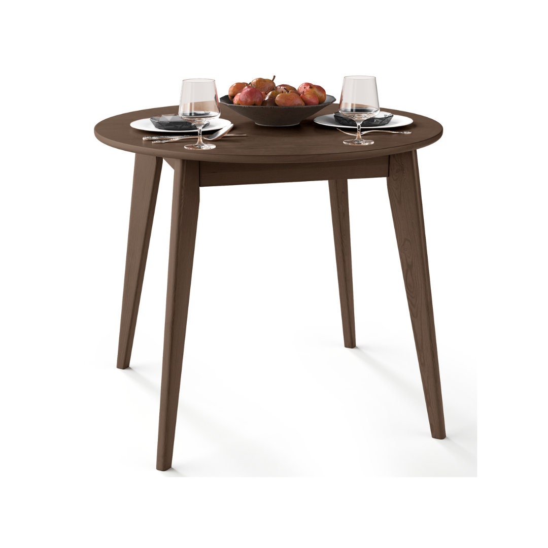 Orion 35 Inch Round Dining Table / True Scandinavian Contemporary From ...