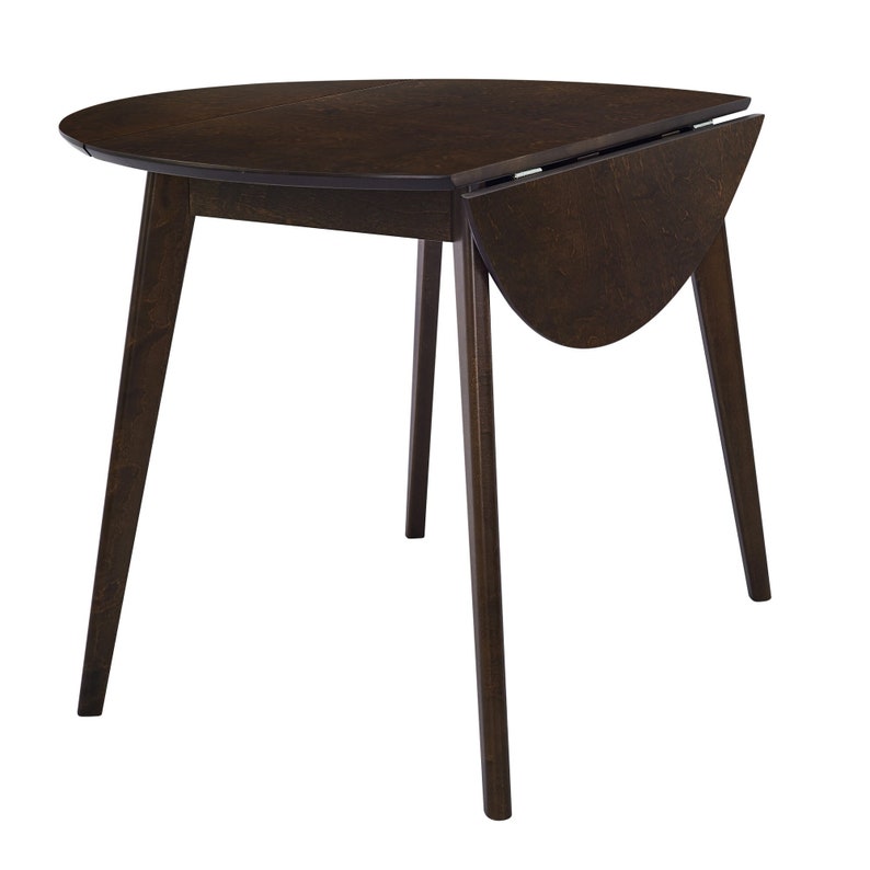 Orion Drop Leaf 40-inch Round Dining Table / True Scandinavian ...