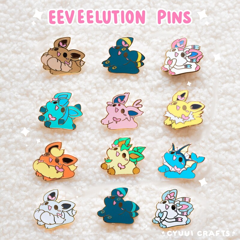 Eevee Pin - Etsy
