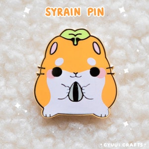 Hamster Sprout Pets Hard Enamel Pins - Etsy