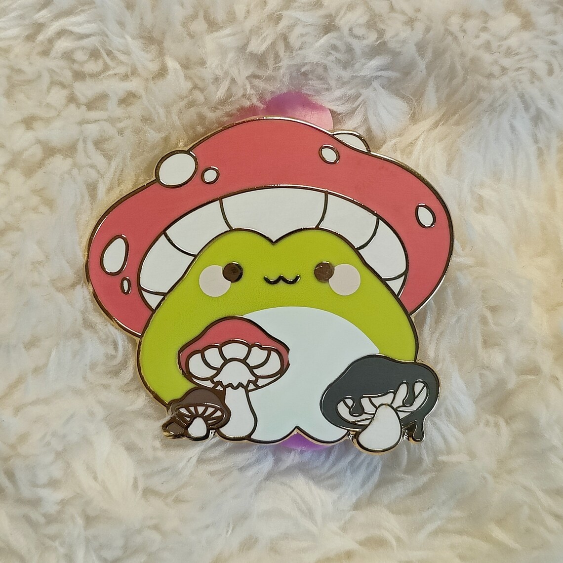 Shroom Sprout Pet Hard Enamel Pins - Etsy