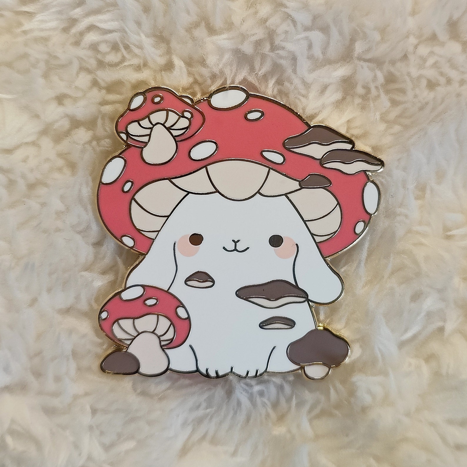 Shroom Sprout Pet Hard Enamel Pins - Etsy