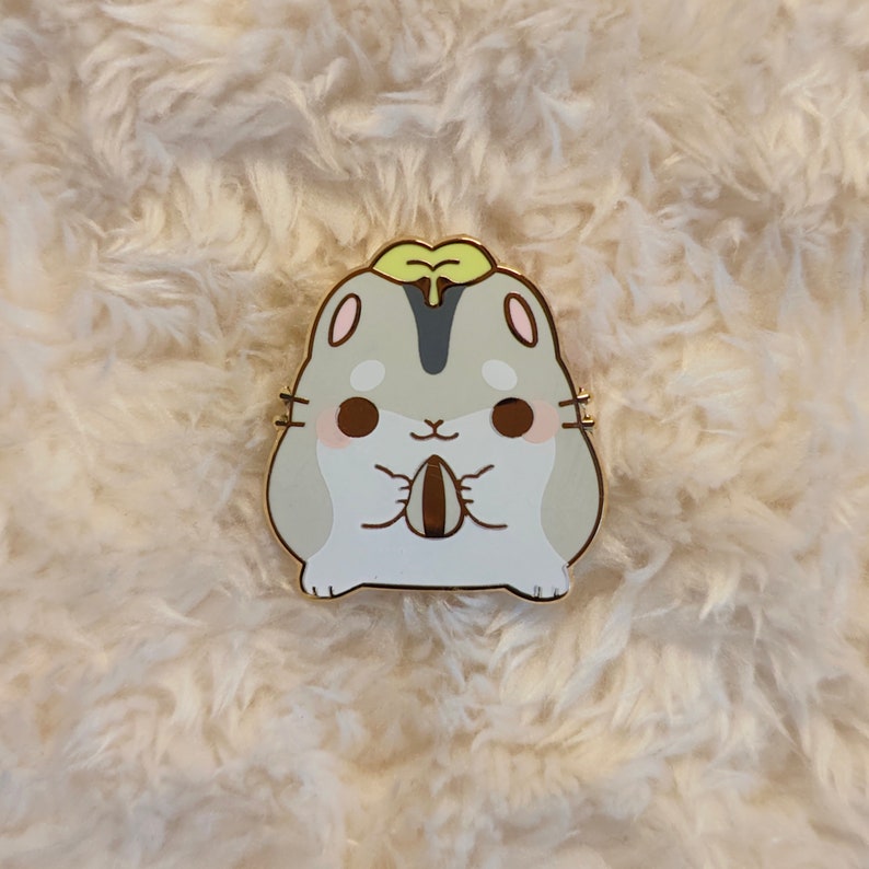 Hamster Sprout Pets Hard Enamel Pins - Etsy