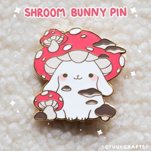Shroom Sprout Pet Hard Enamel Pins - Etsy