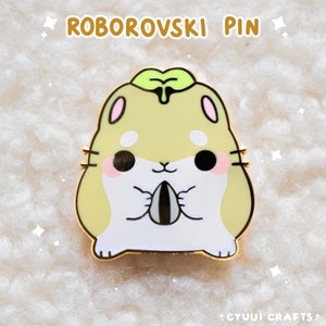 Hamster Sprout Pets Hard Enamel Pins - Etsy
