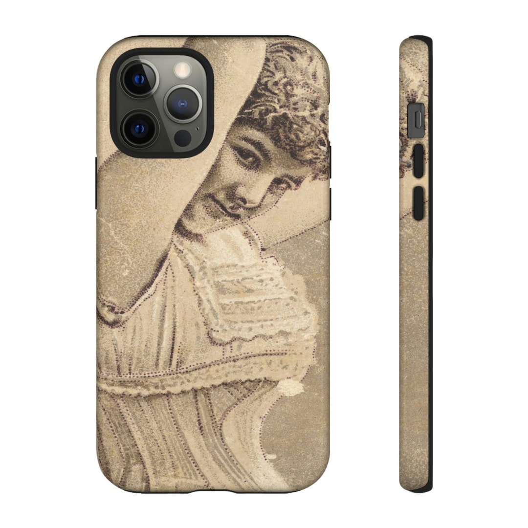Vintage Sexy Woman, Epherma Classic Lady Phone Case 1800s Antique ...
