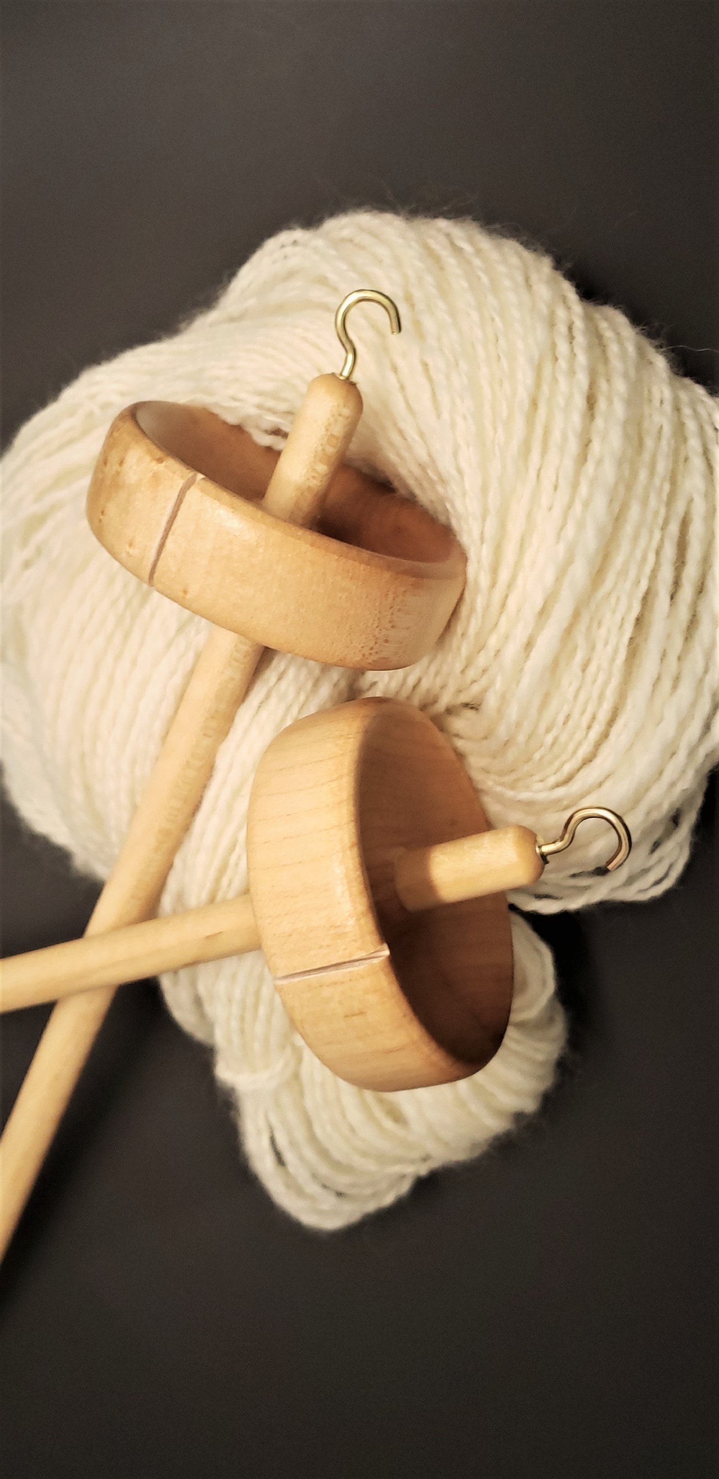 Drop Spindle / Drop Spindle Kit / Refill Wool for Spinning or Felting ...