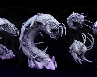 Worm That Walks Worm Walker Miniature for Tabletop Games - Etsy