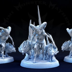 Arctic Wolves and Wanderer | Mini Monster Mayhem - Etsy
