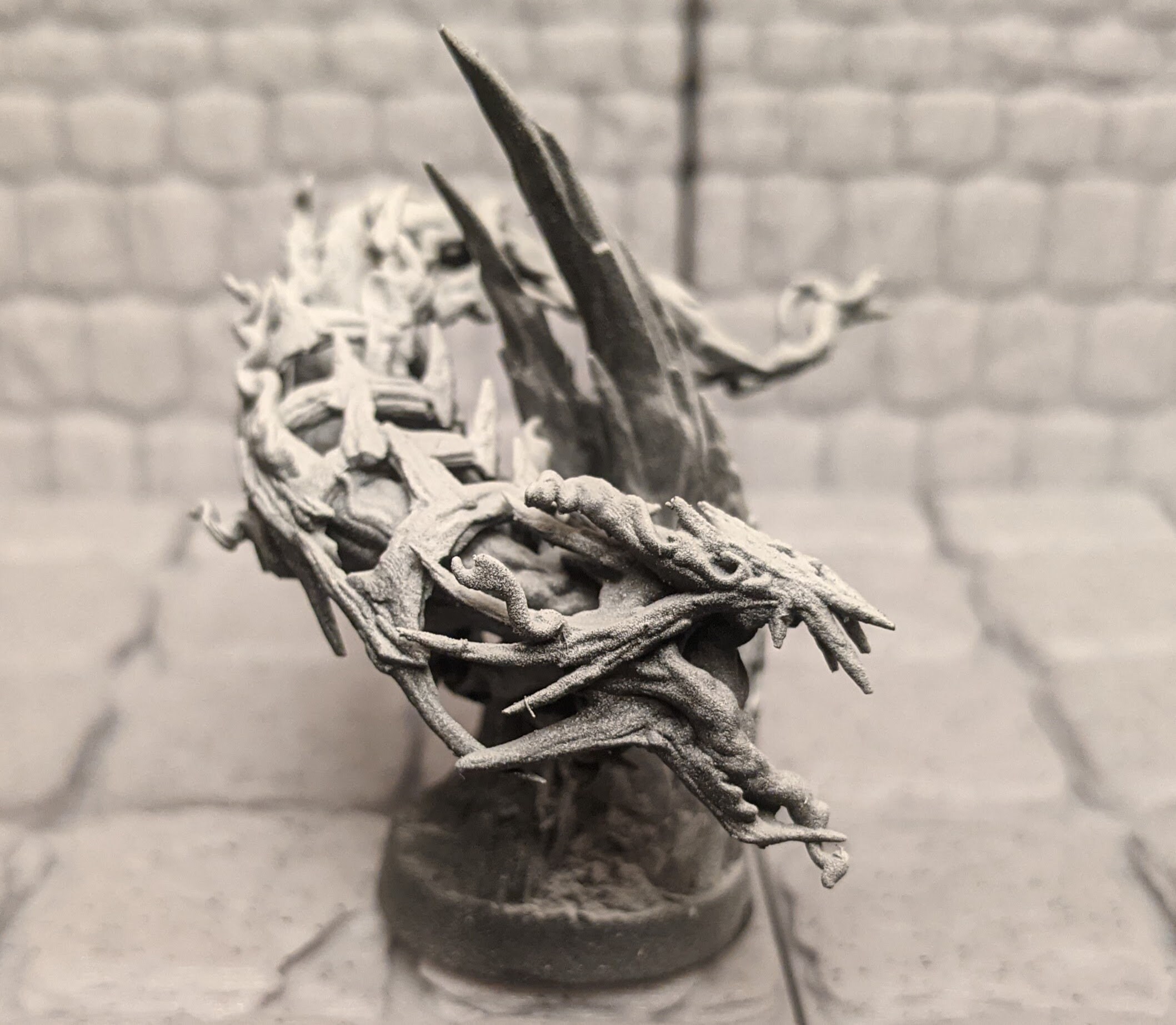 Undead Ice Serpent | Mini Monster Mayhem - Etsy
