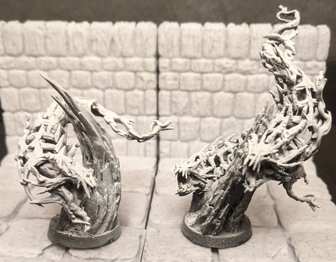 Undead Ice Serpent | Mini Monster Mayhem - Etsy