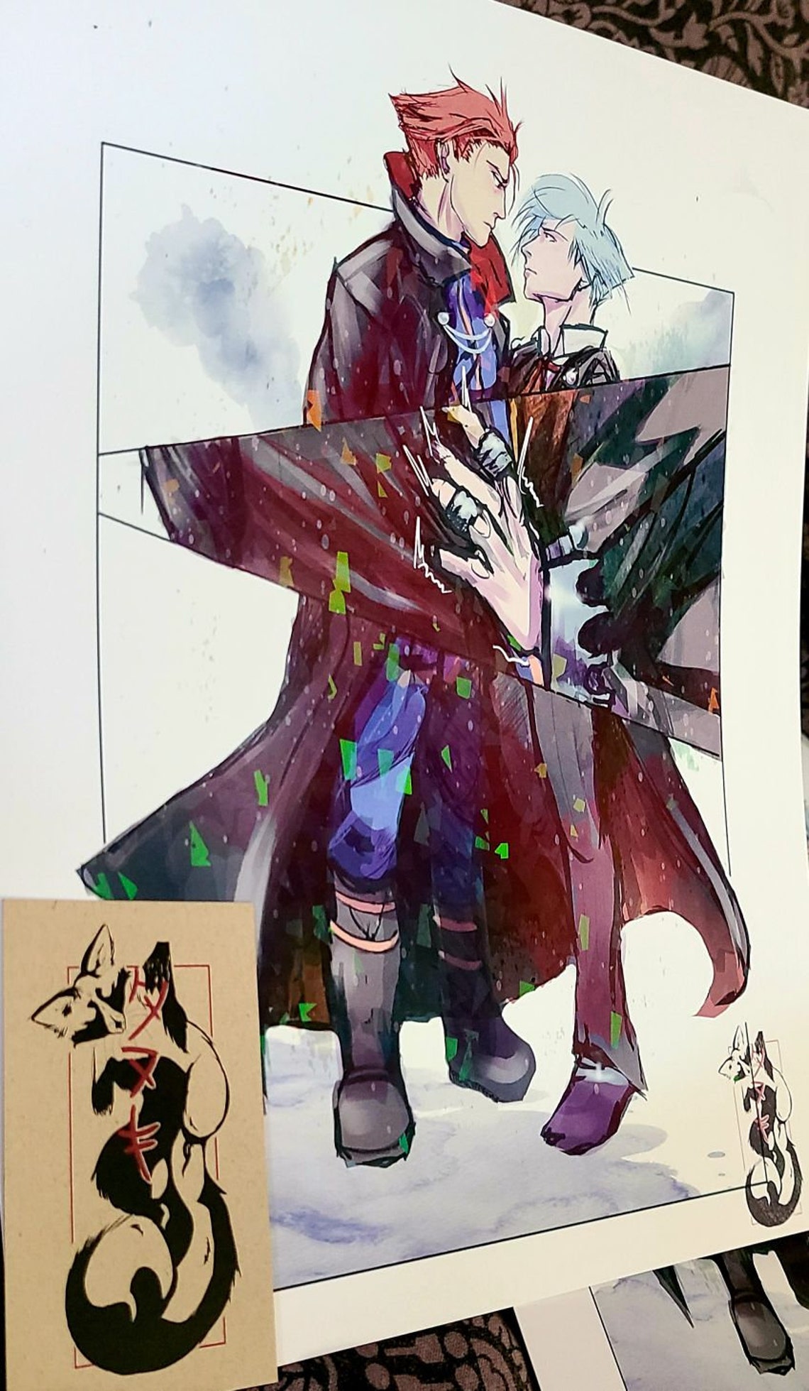 Lance / Steven Stone 8x11 HOLOGRAPHIC PRINT - Etsy