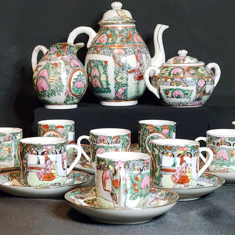 Antique Chinese Tea Sets - Etsy