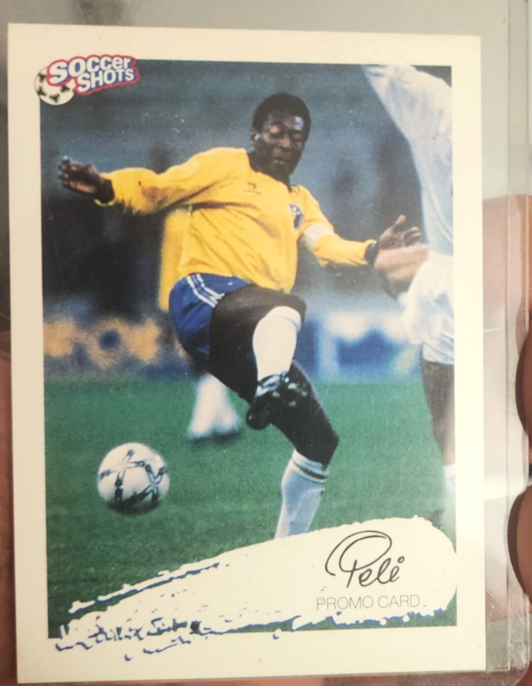 1991 Soccer Shots Promo Pele Card - Etsy