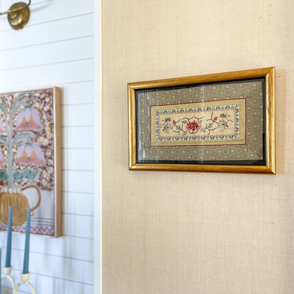 Framed Textile Art - Etsy