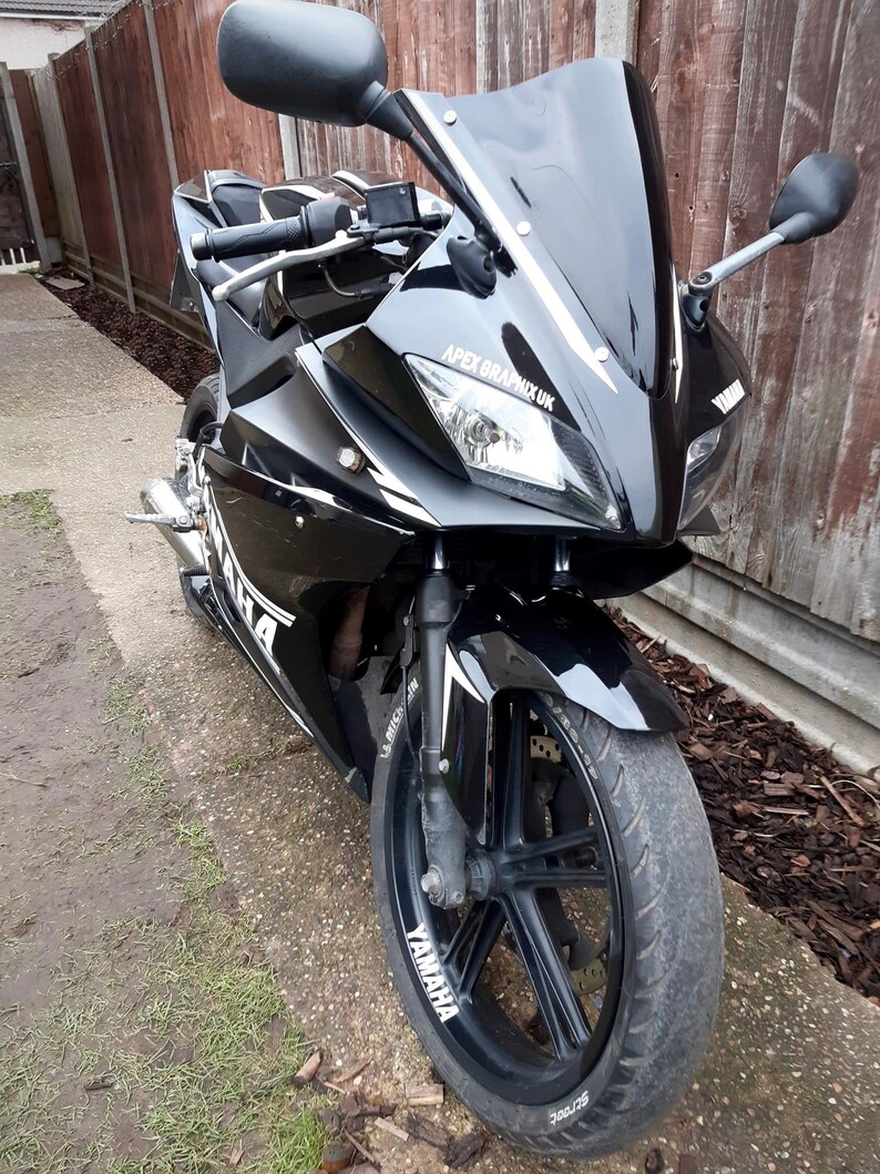 Yamaha YZF R125 Decal Sticker Full Body Kit - Etsy UK