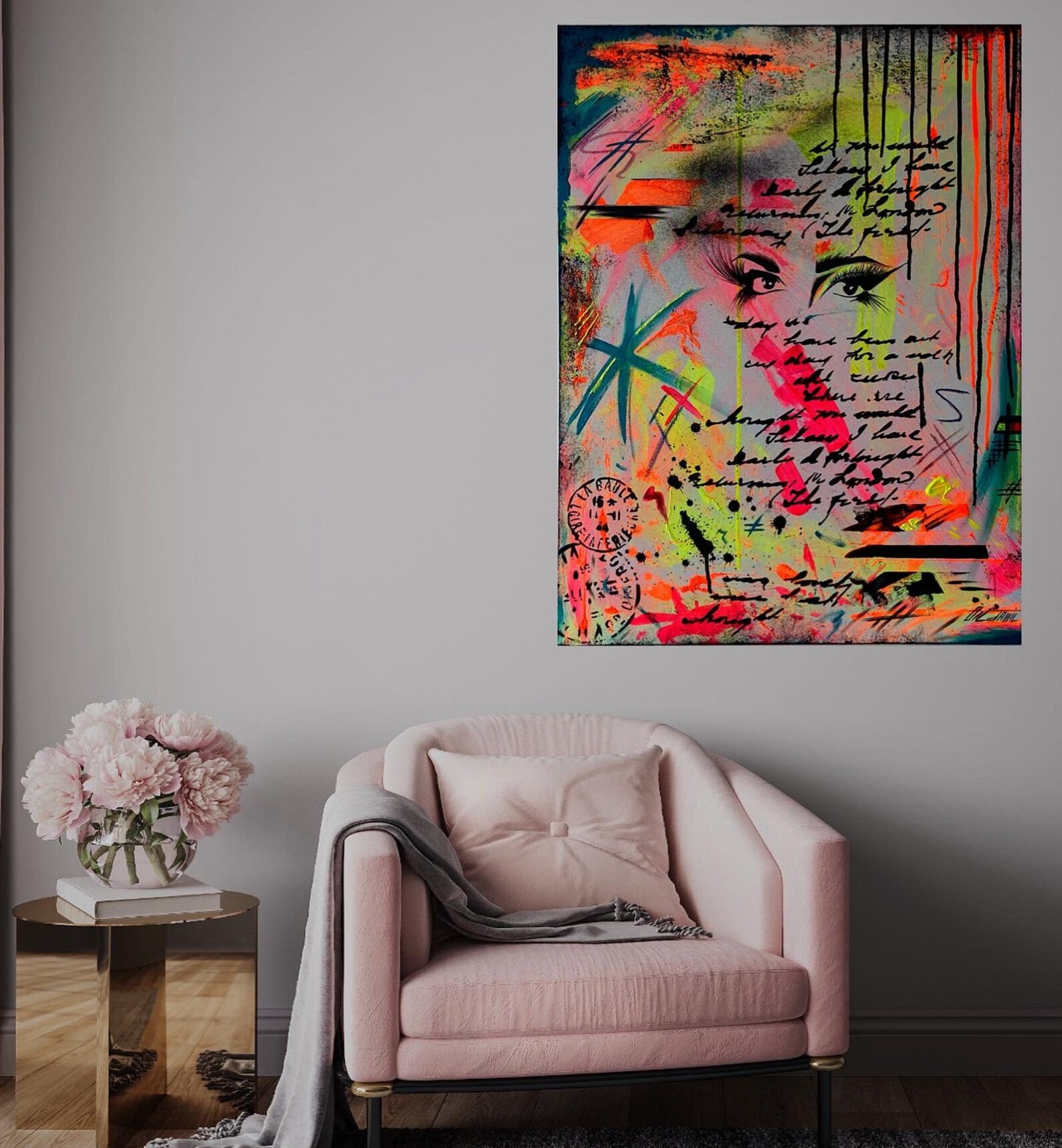 Modern Pop Art Painting Original Painting Wall Art Modern - Etsy