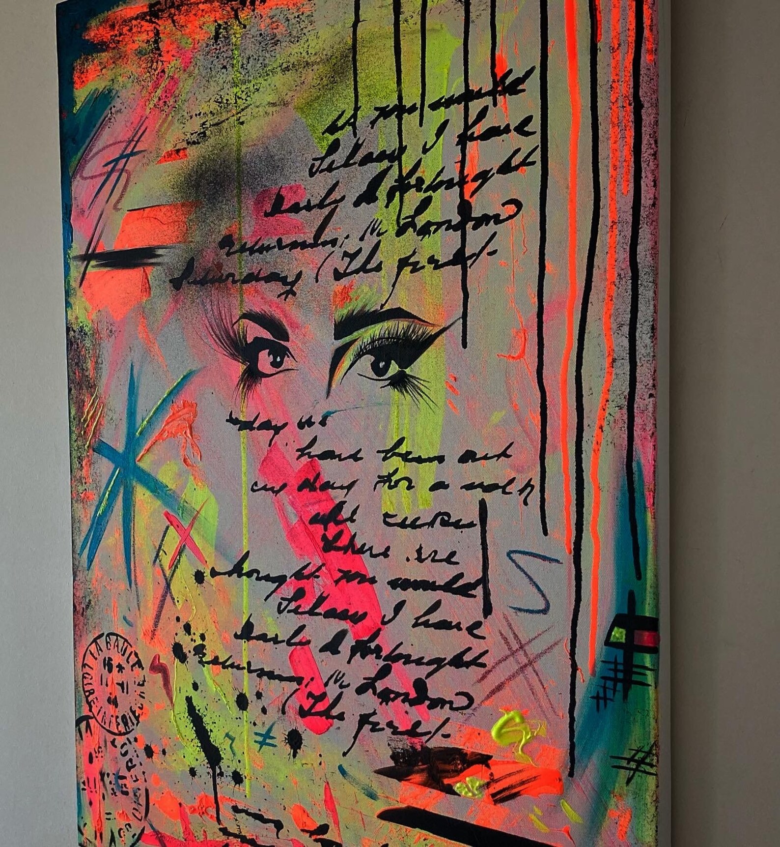 Modern Pop Art Painting Original Painting Wall Art Modern - Etsy