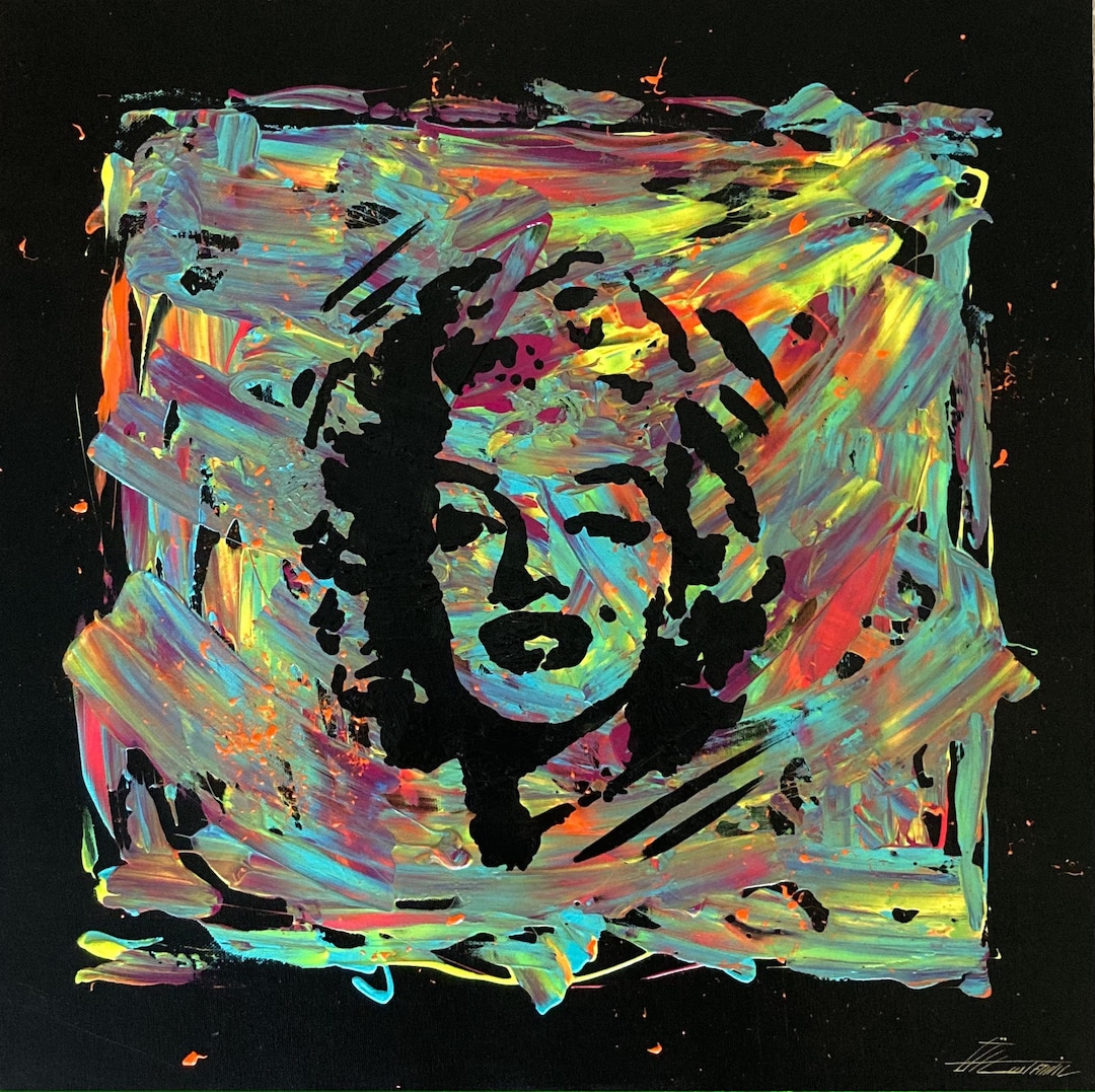 Marlin Monroe, Marilyn Monroe, Wall Art, Modern Art, Paintings on ...