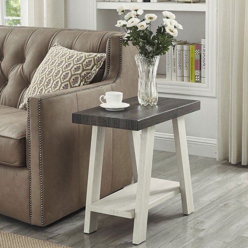 WOODEN SIDE TABLE Plant Stand Indoor Small End Table - Etsy