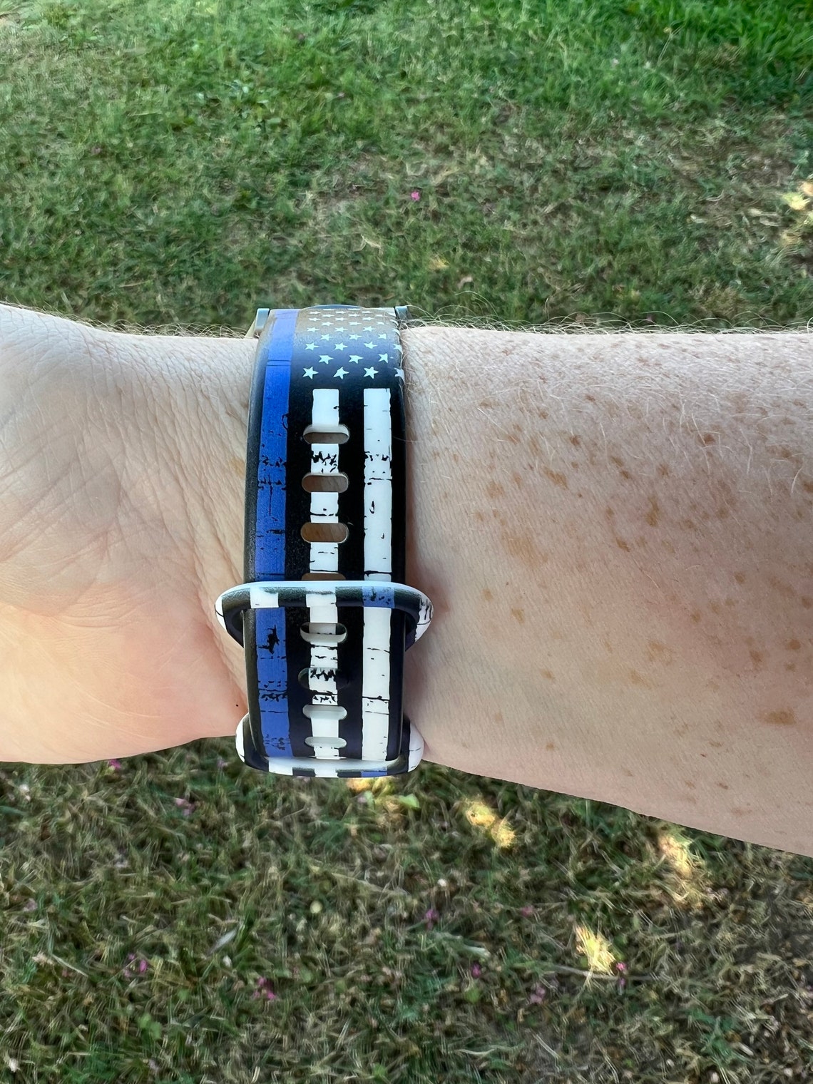 Samsung Thin Blue Line Watch Band - Etsy