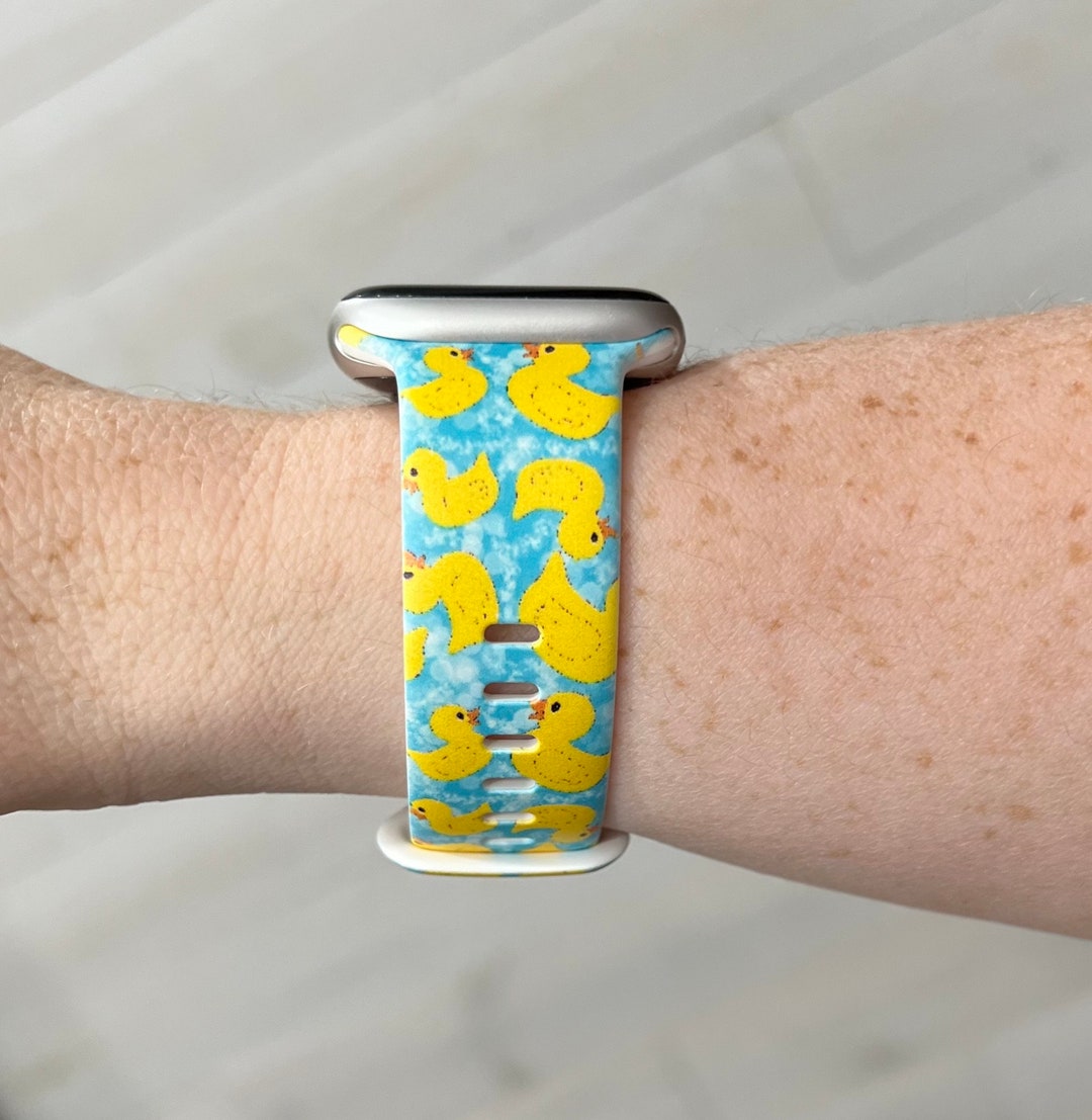 Rubber Duckies Watch Band Compatible With Apple Watches Samsung Garmin ...