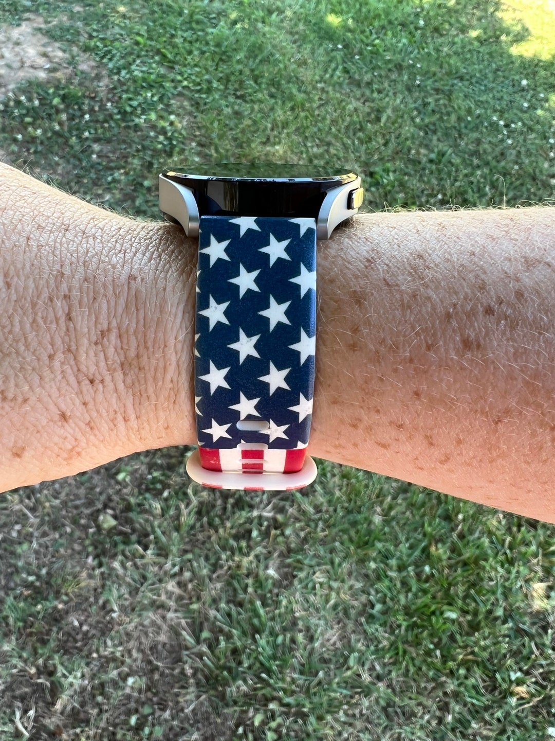 Samsung American Flag Watch Band - Etsy