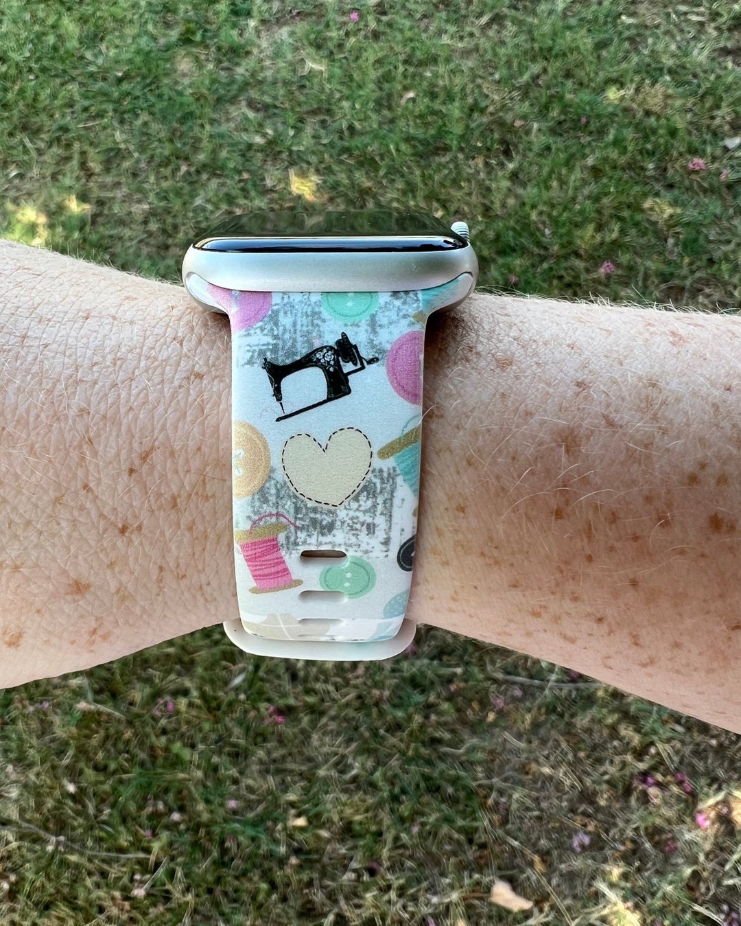 Sewing Watch Band Compatible With Apple Watch Samsung Garmin - Etsy