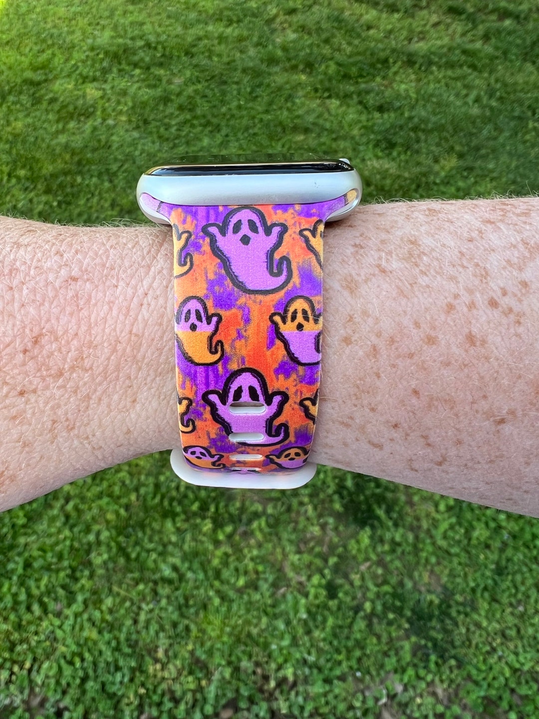 Ghost Watch Band Compatible With Apple Watch Samsung Garmin - Etsy