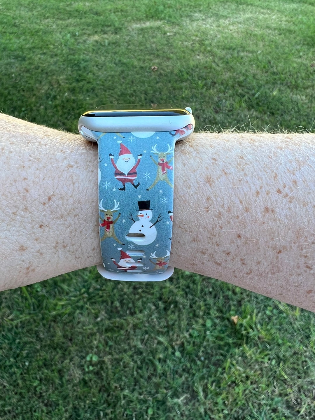 Christmas Watch Band Compatible With Apple Watch Samsung Garmin - Etsy