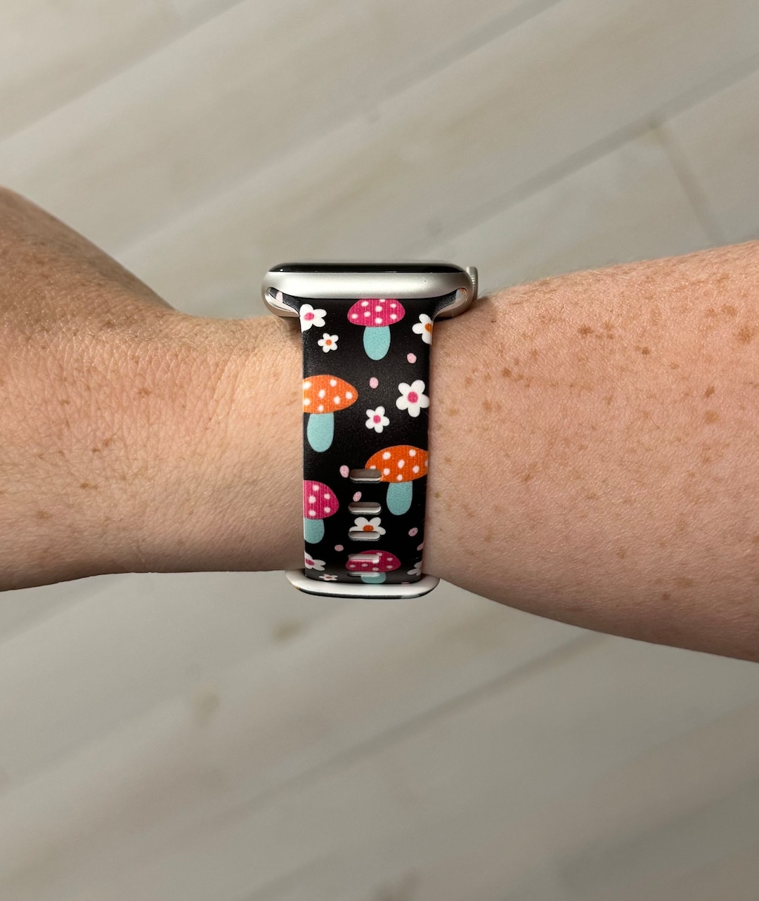Mushrooms Watch Band Compatible With Apple Watch Samsung Garmin - Etsy
