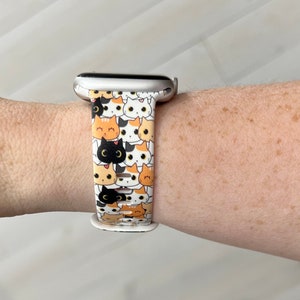 Cat Watch Band Compatible With Apple Watches Samsung Garmin - Etsy