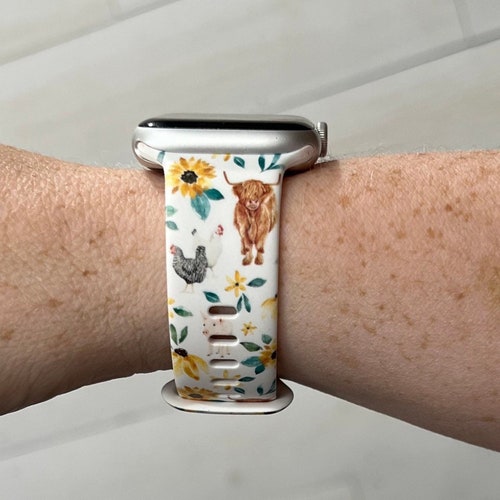 Farm Animals Watch Band Compatible With Apple Watch Samsung - Etsy