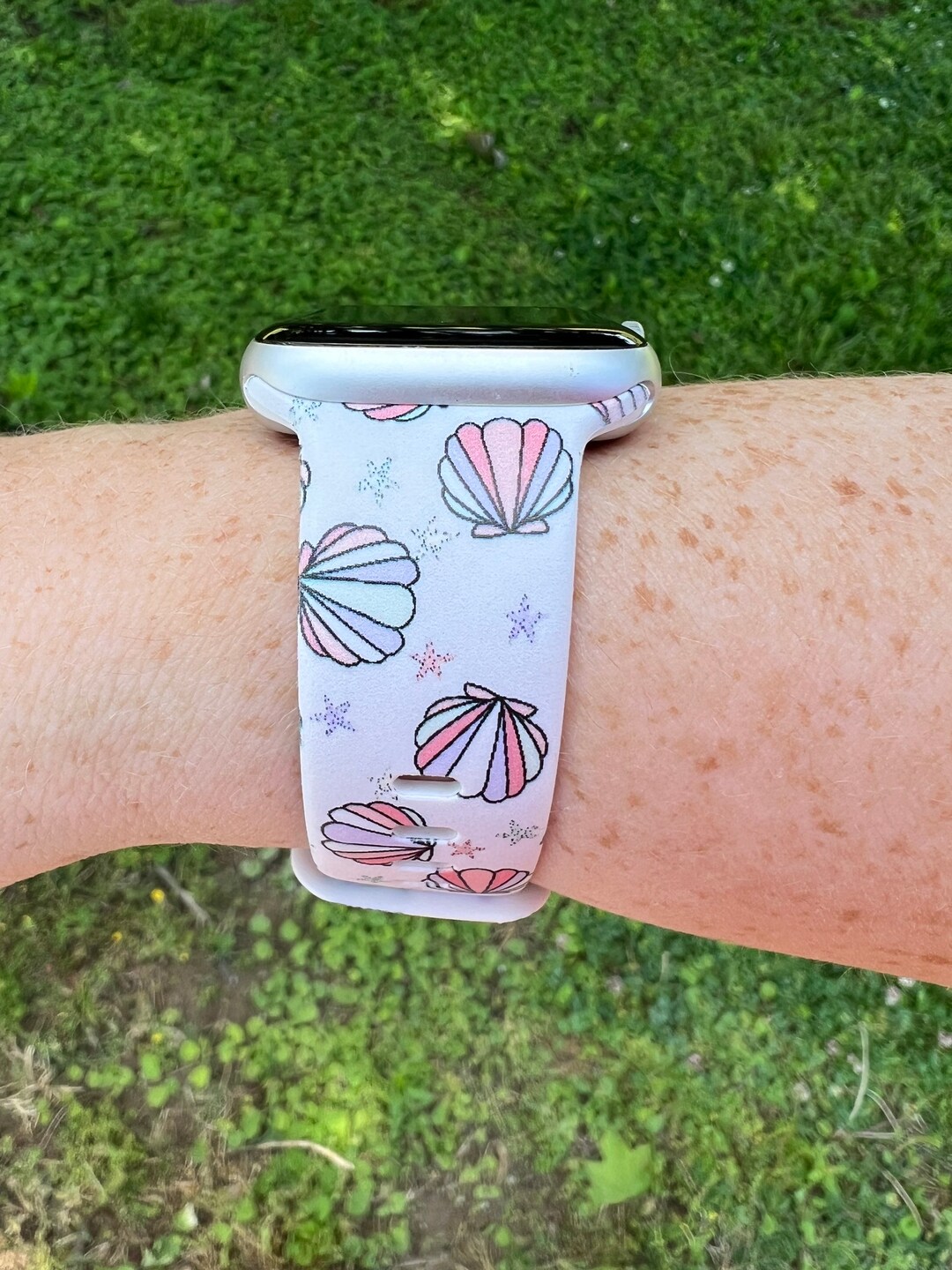 Under the Sea Shell Watch Band Compatible With Apple Watch Samsung ...