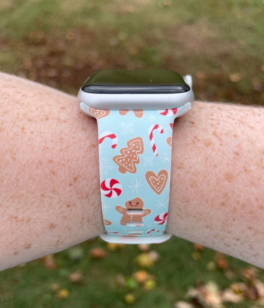 Ginger Bread Man Watch Band Compatible With Apple Watch Samsung Garmin ...