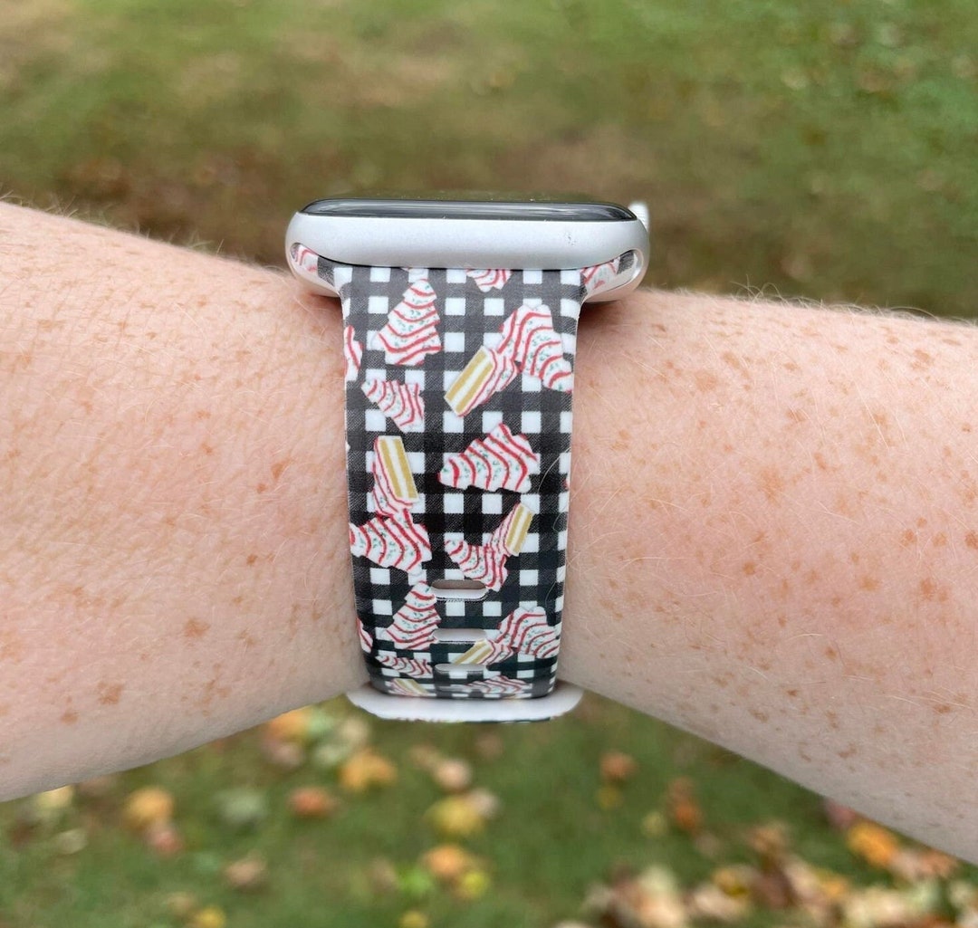Christmas Tree Cake Watch Band Compatible With Apple Watch Samsung ...