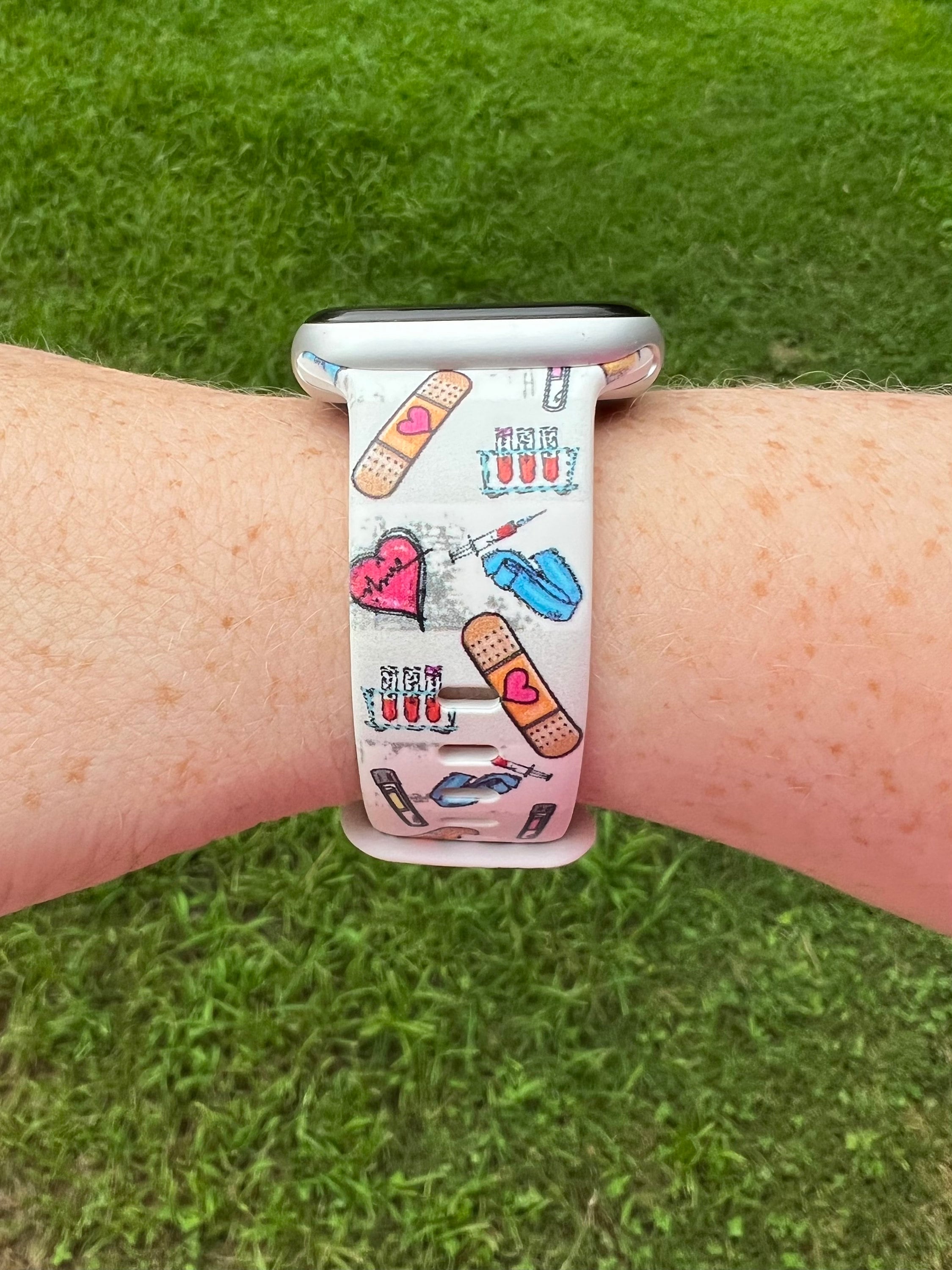 Distressed Phlebotomy Watch Band Compatible With Apple Watch Samsung ...