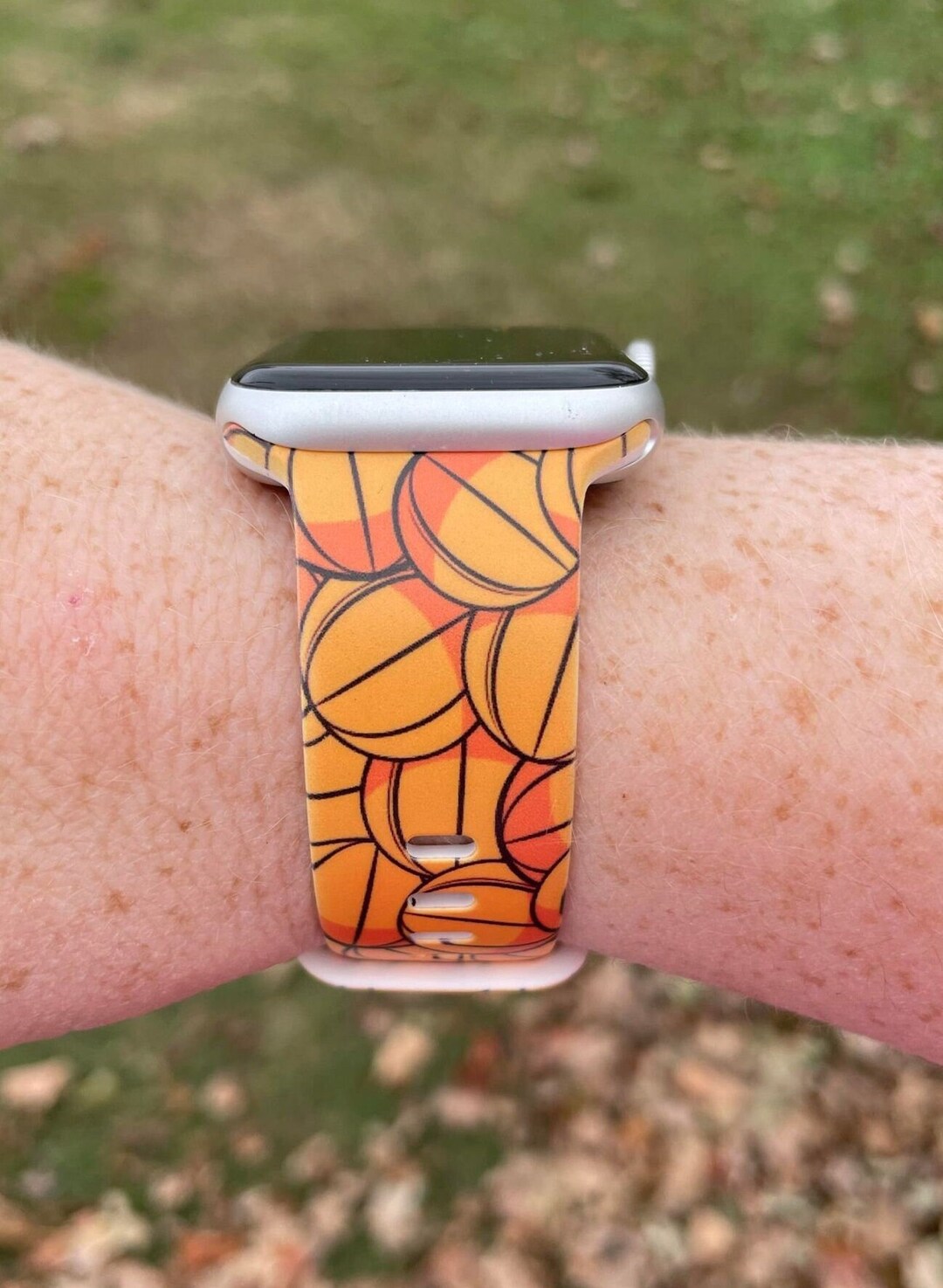 Basketball Watch Band Compatible With Apple Watch Samsung Garmin - Etsy