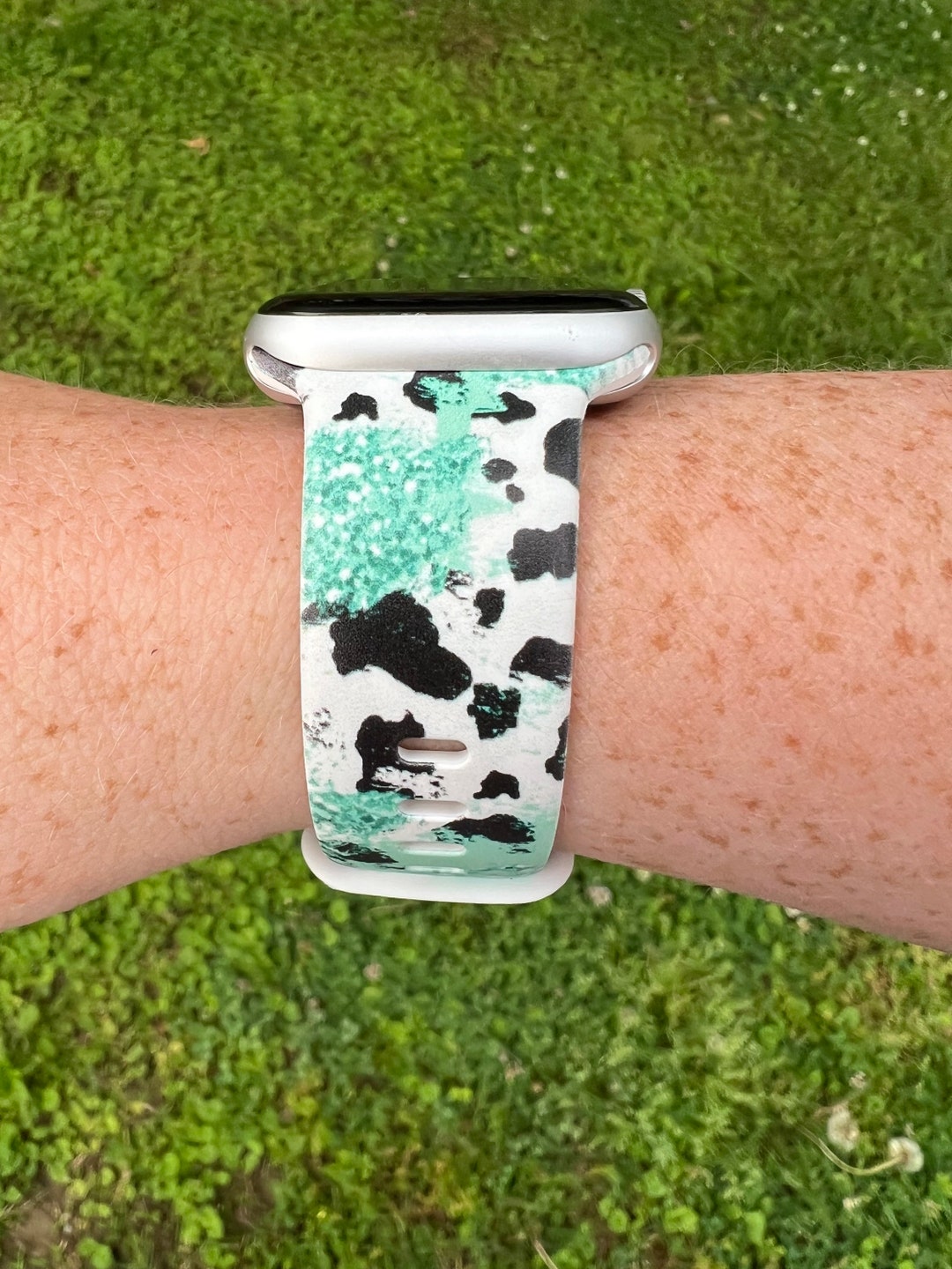 Cow Watch Band Compatible With Apple Watch Samsung Garmin - Etsy