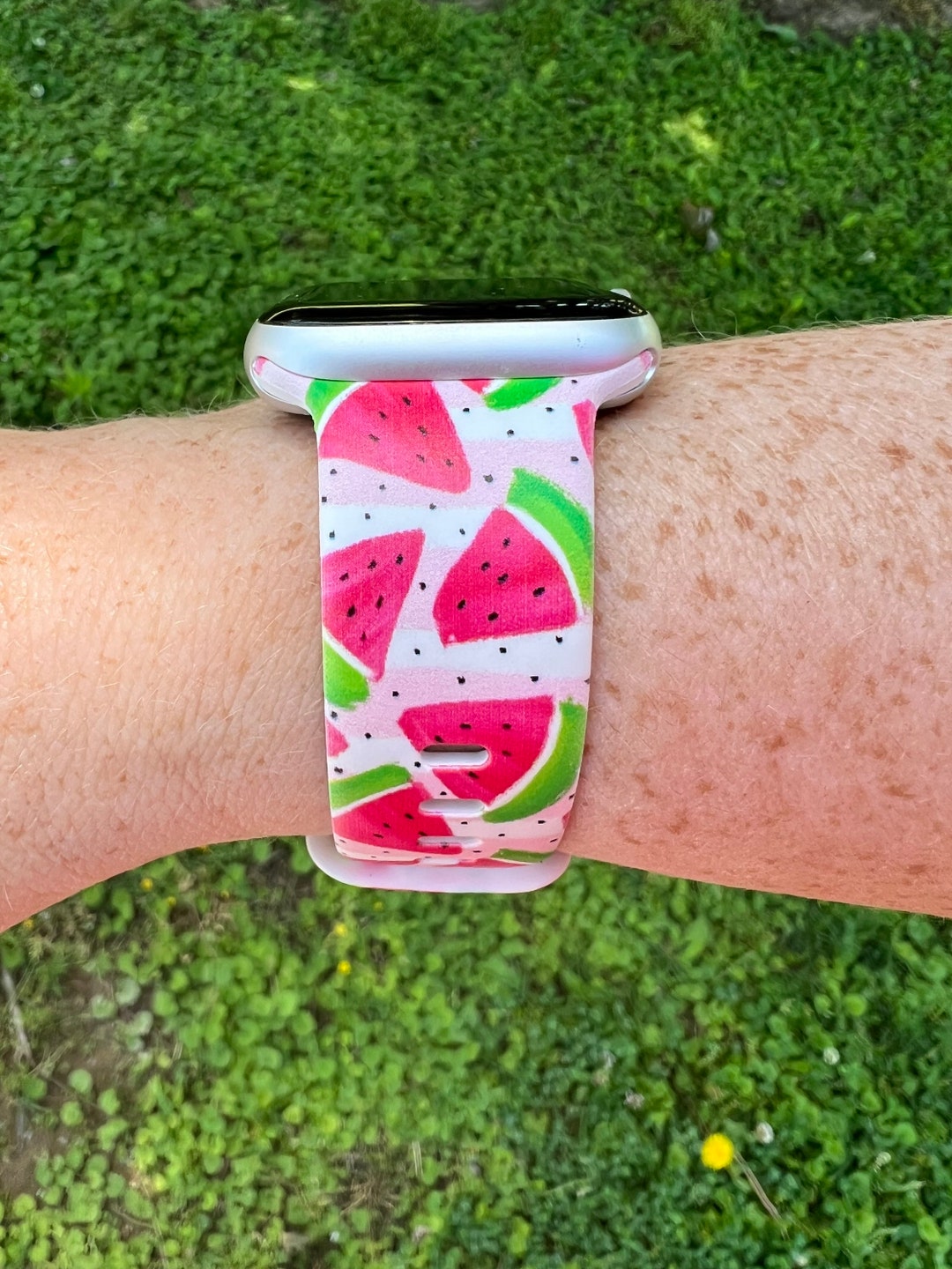 Watermelon Watch Band Compatible With Apple Watch Samsung Garmin - Etsy