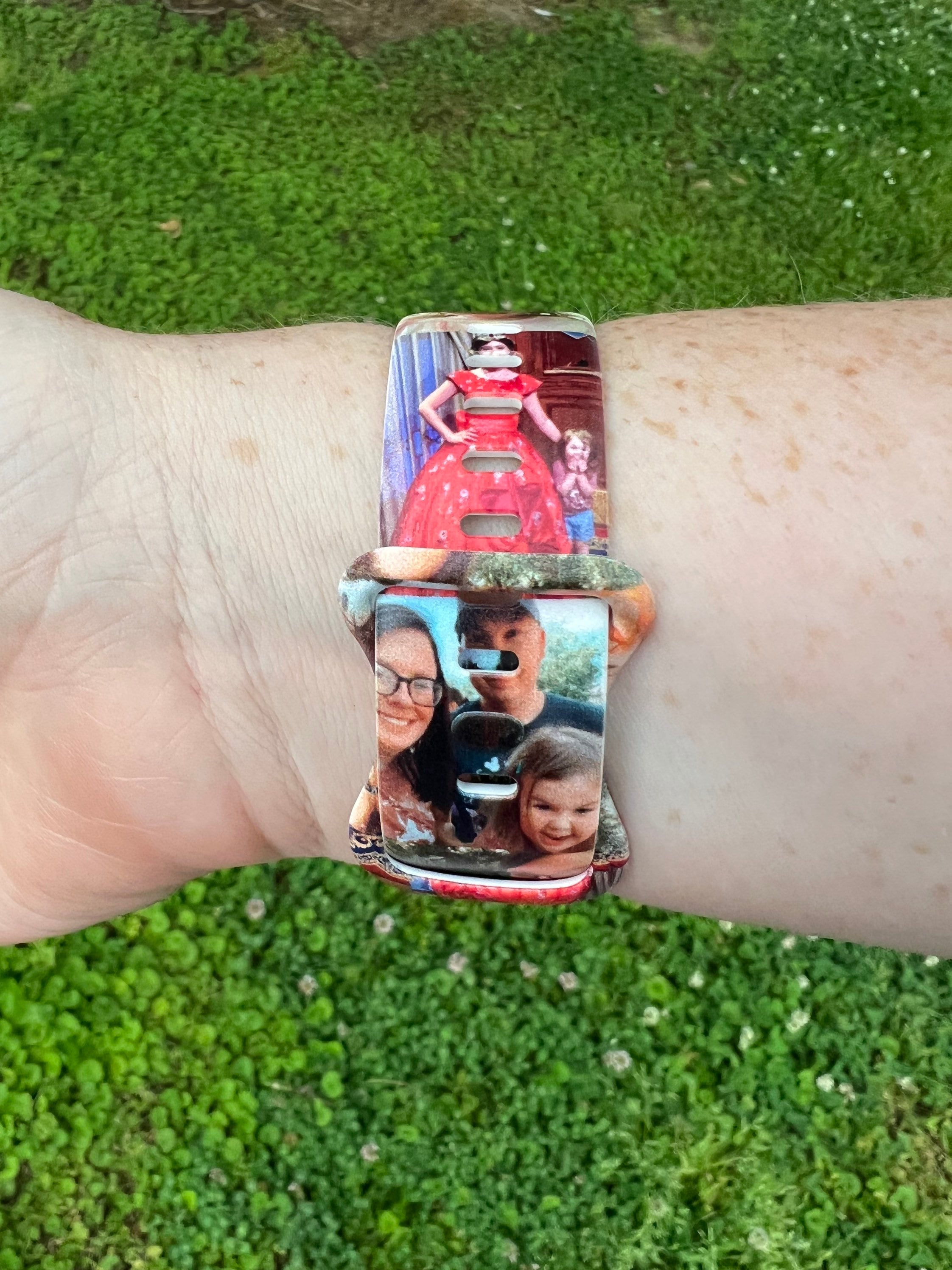 Custom Picture Watch Band Compatible With Apple Watch Samsung - Etsy