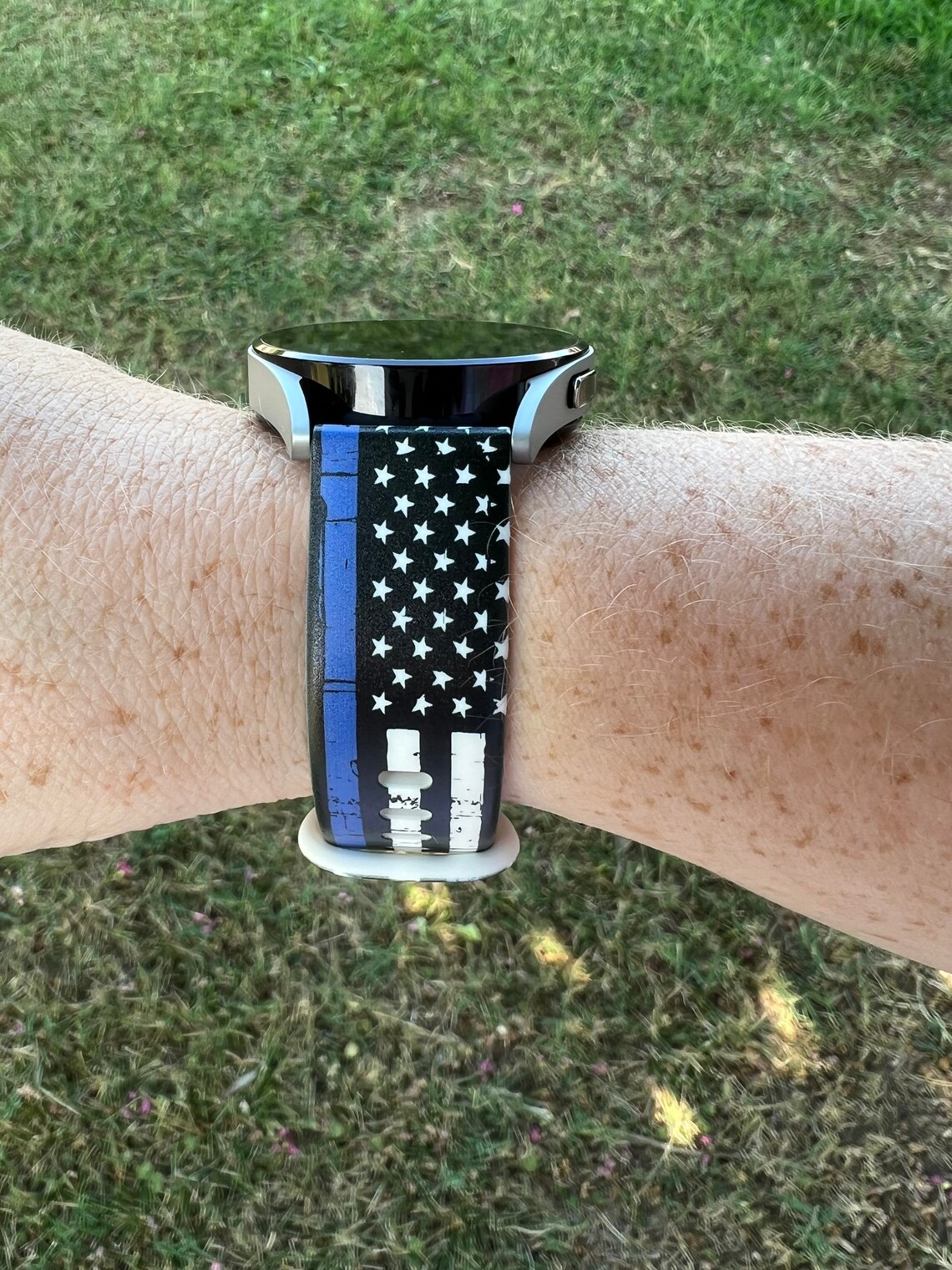 Samsung Thin Blue Line Watch Band - Etsy