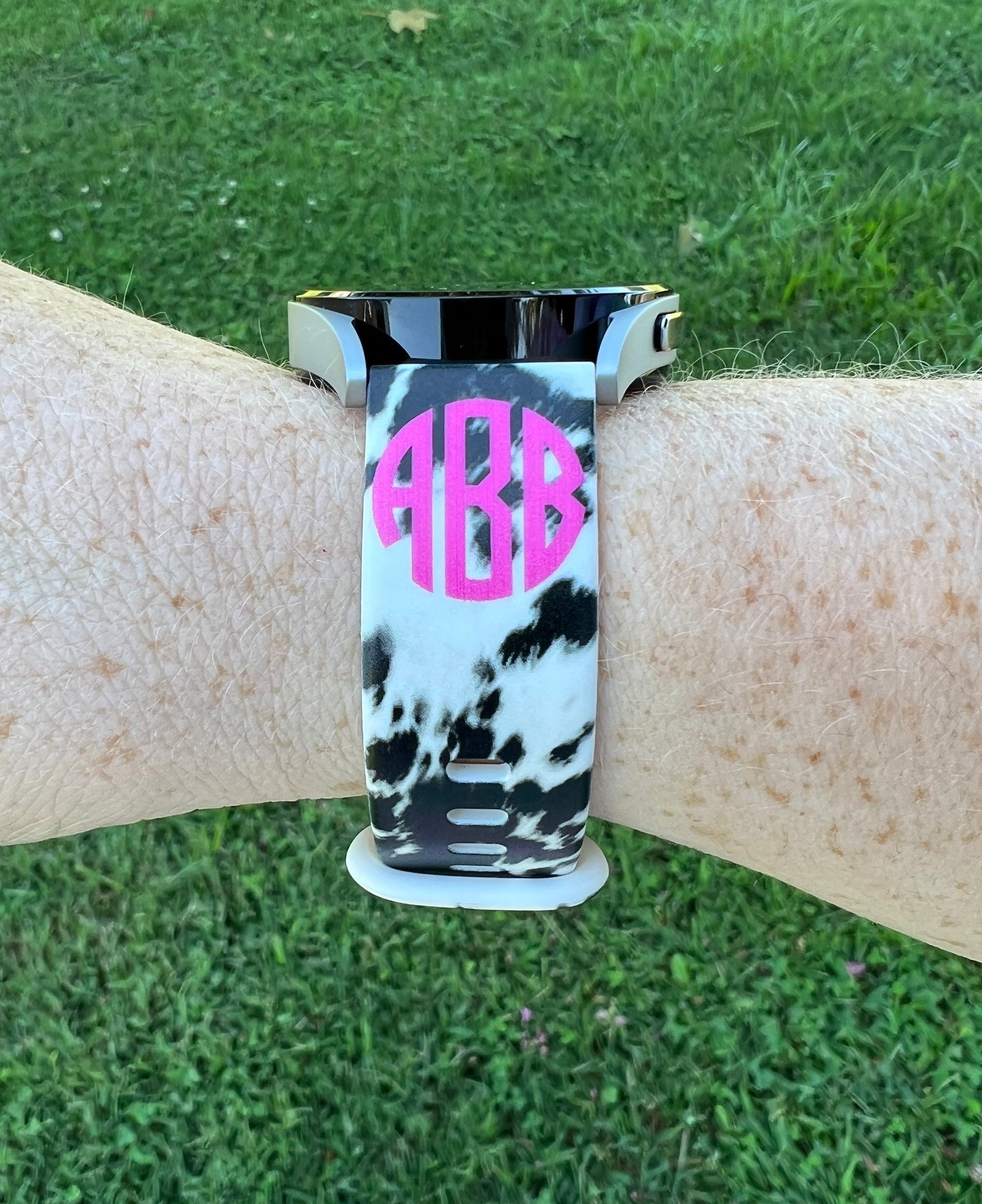 Samsung Cow Monogram Watch Band - Etsy