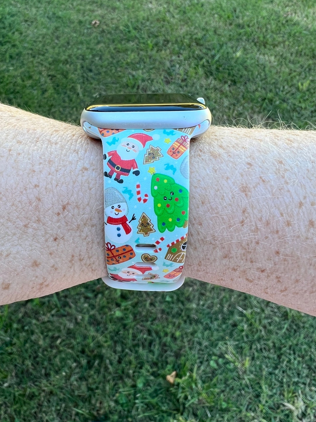 Christmas Watch Band Compatible With Apple Watch Samsung Garmin - Etsy
