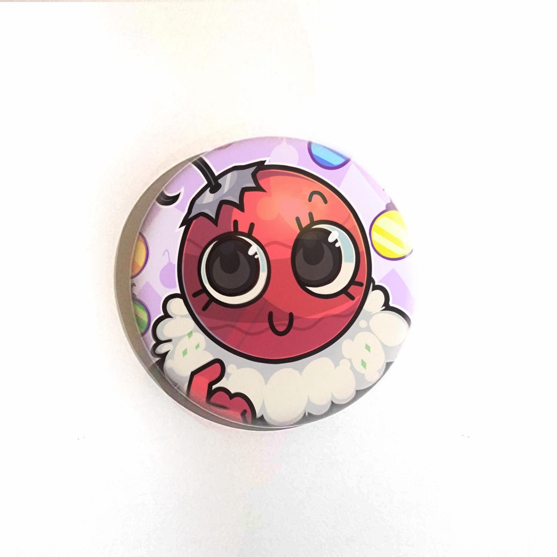 Dandy's World Christmas Toons Buttons/pin Set (LARGE 2.25 IN) (bobette ...