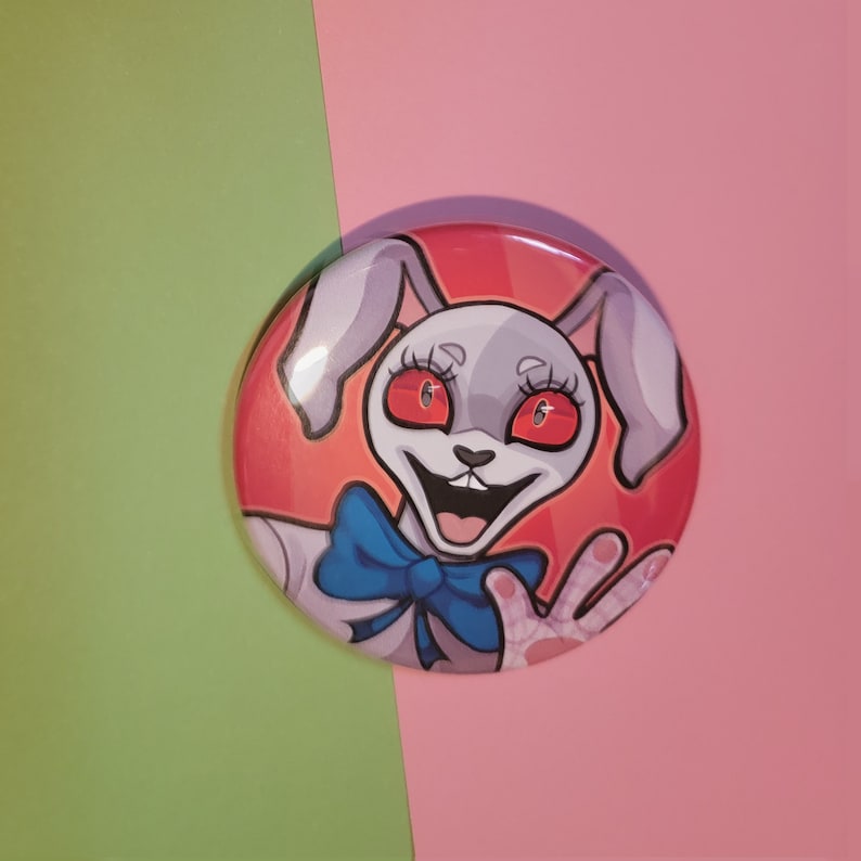 Vanny and Vanessa Buttons security Breach - Etsy